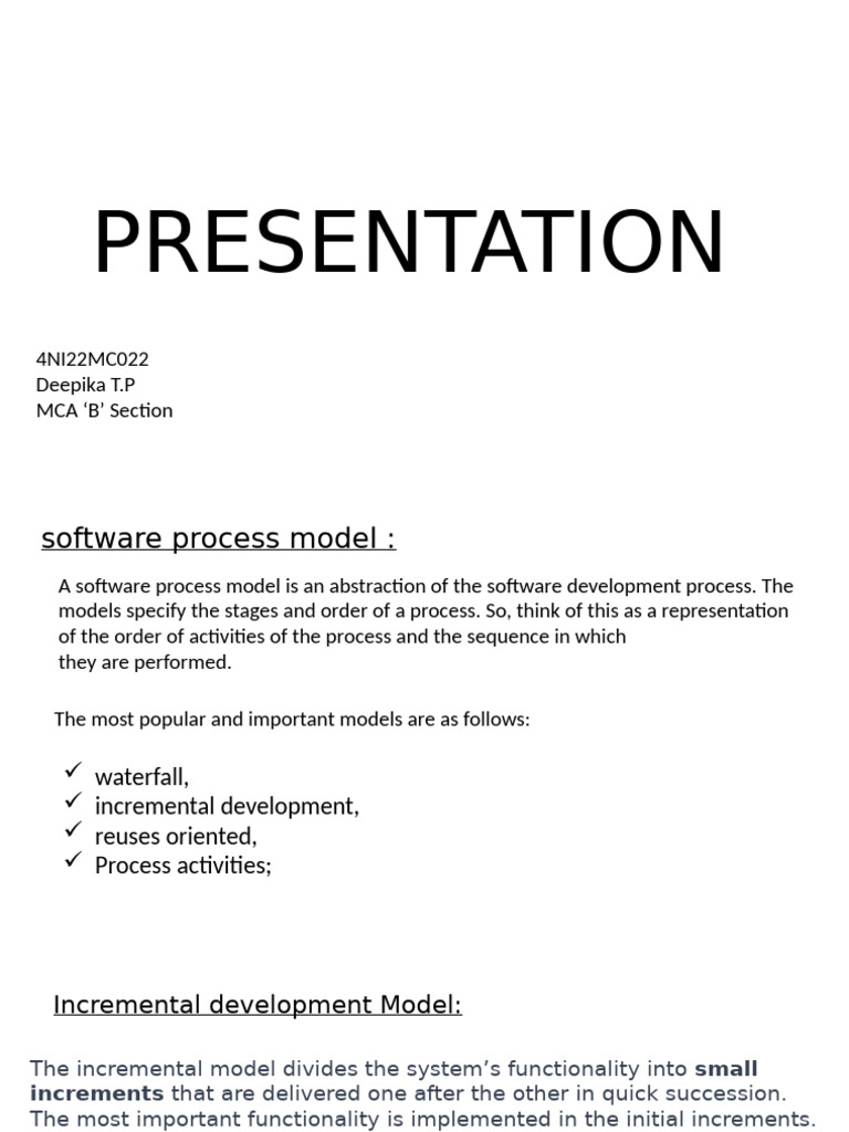 SE Presentation Final | PDF | Software Development Process | Systems Architecture