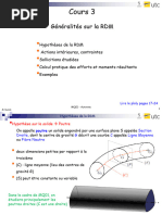 Types d'appuis en RDM expliqués | PDF