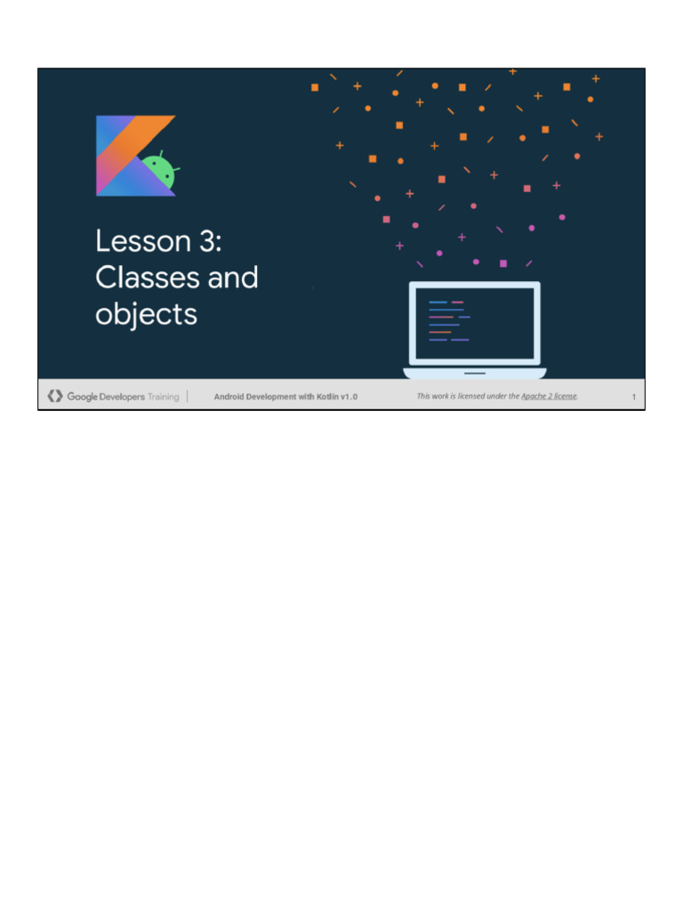 Lesson 3 Classes and objects (1) | PDF | Class (Computer Programming) | Programming
