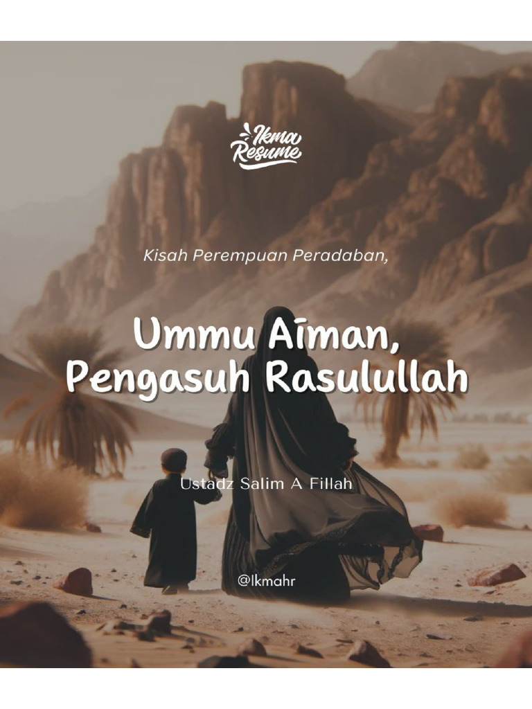 Ummu Aiman (Pengasuh Rasulullah) | PDF