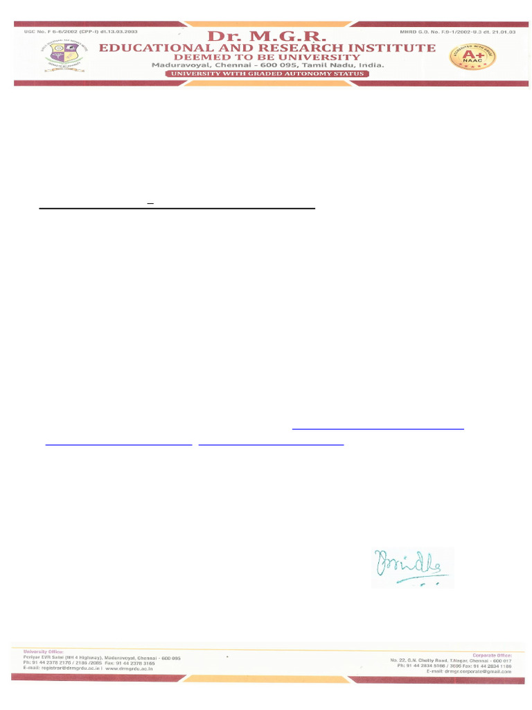 II Mba General Sec-e | PDF | Master Of Business Administration | Titles