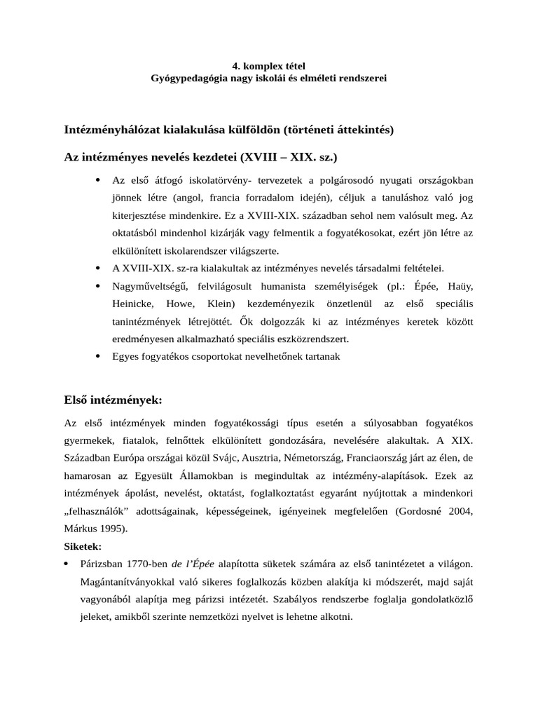 Komplex Államvizgs Tétel Kiegészítve | PDF