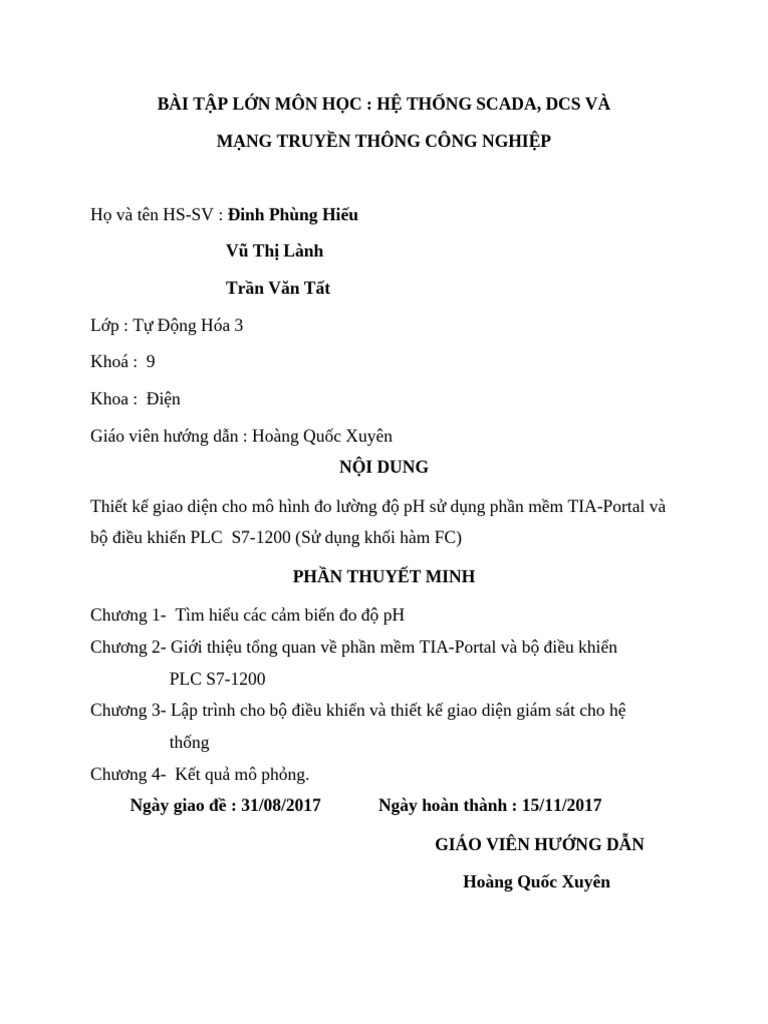 123doc Thiet Ke Giao Dien Cho Mo Hinh Do Luong Do PH Su Dung Phan Mem Tiaportal Va Bo Dieu Khien ...