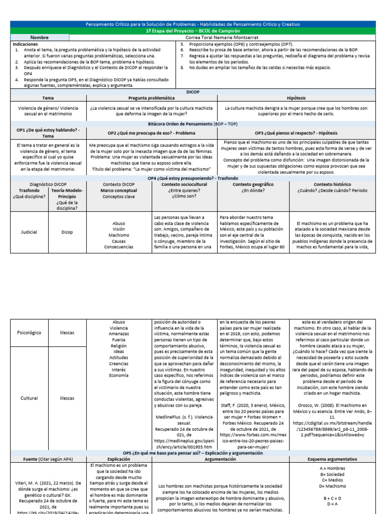 A 07 Correa To Ralne Marie Montserrat | PDF | Violación | Machismo