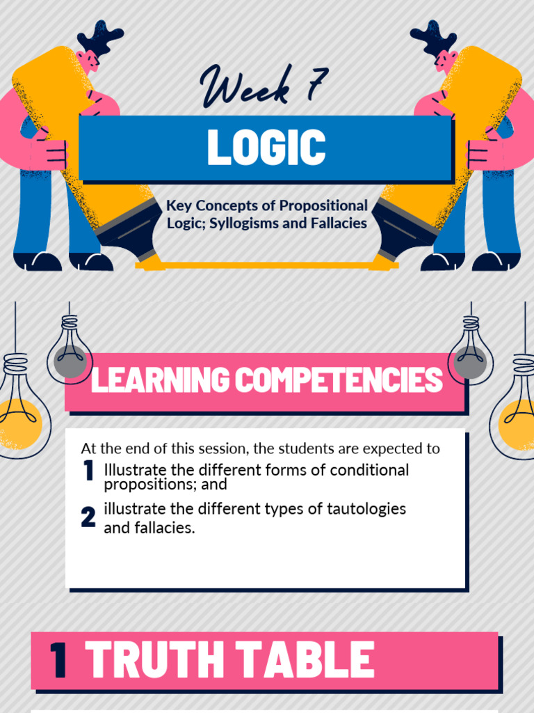 Week-7-Conditional-Propositions | PDF | Contradiction | Logic