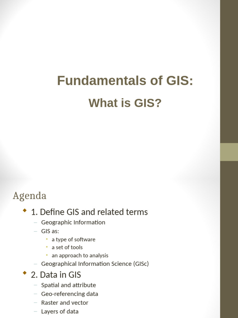 gis_fundamentals | PDF | Geographic Information System | Geographic Data And Information