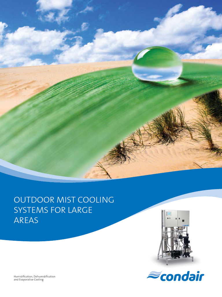 Condair Outdoor Mist Cooling Brochure en Gs | PDF | Humidity