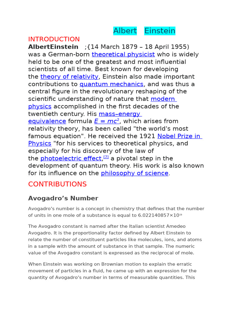 Albert Einstein Pdf Light Photon