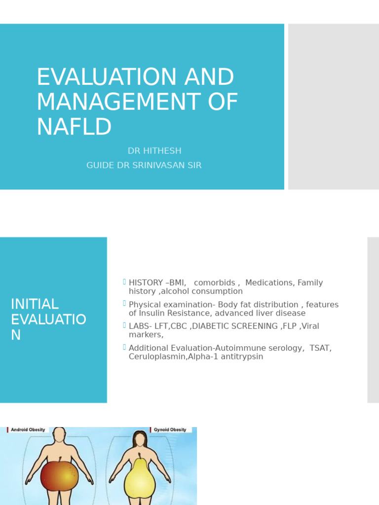 Evaluation and Management of Nafld | PDF | Dieting | Menopause