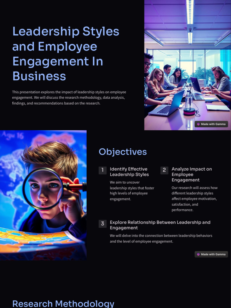 Leadership Styles & Employee Engagement | PDF | Leadership | Methodology