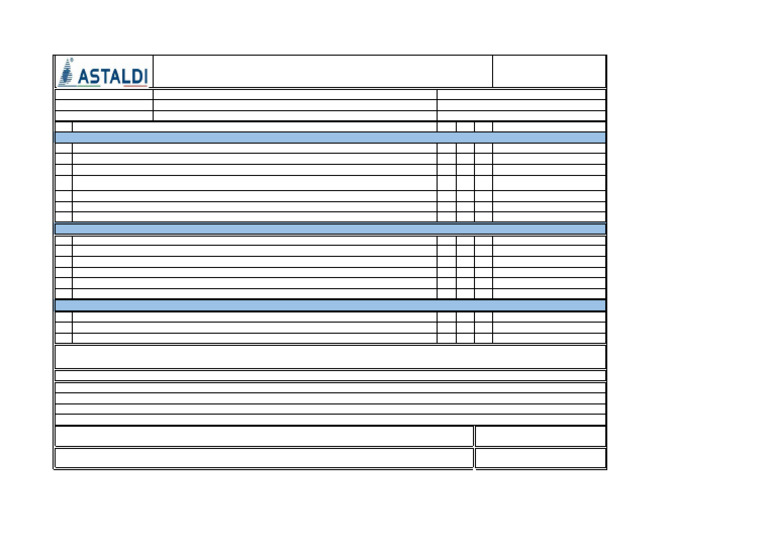 ASTALDI - Triple Chequeo Colocación de Splitset | PDF