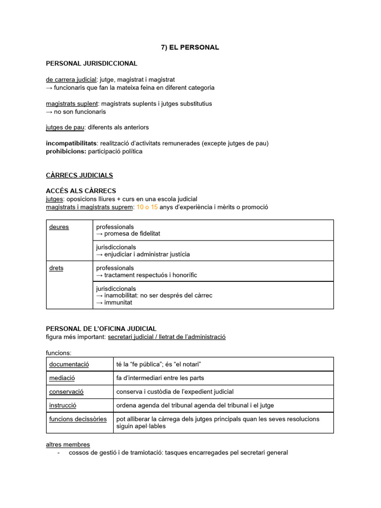 apunts processal upf t7-10 | PDF