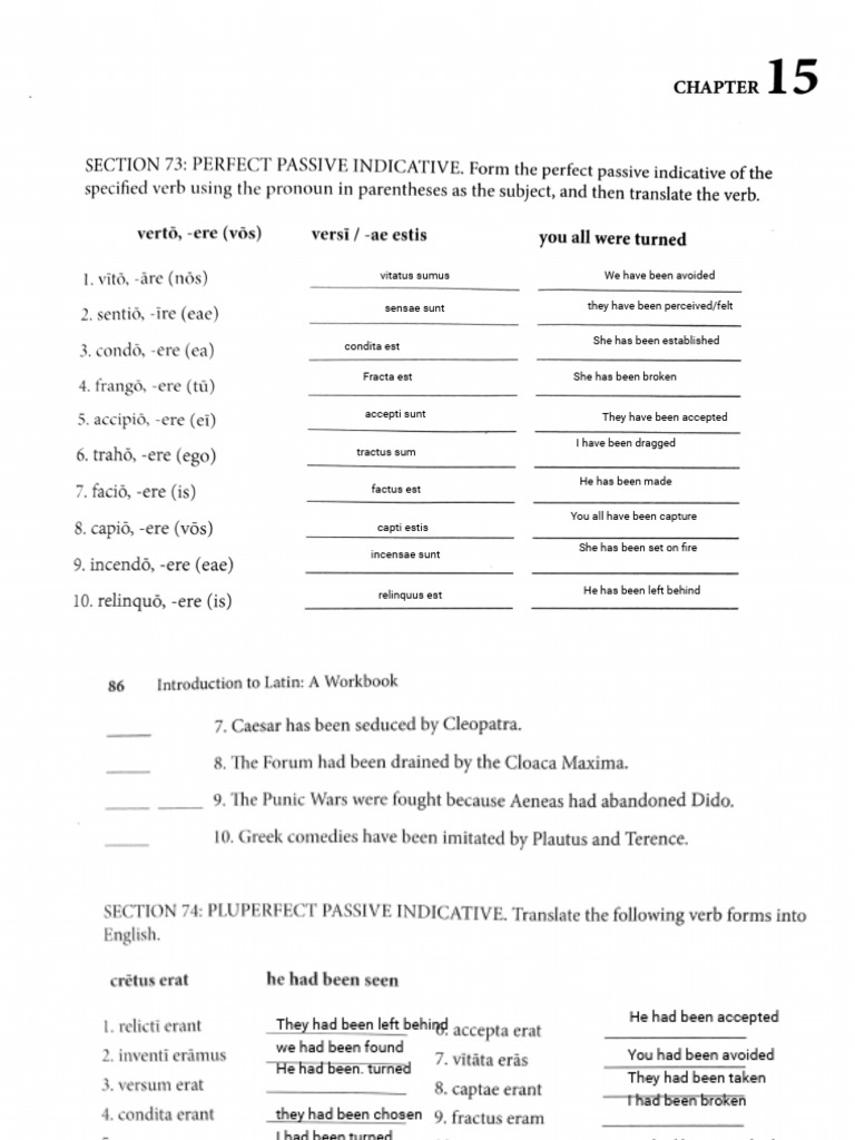 August Ehrlich - CH 15 Passive VB Ex | PDF