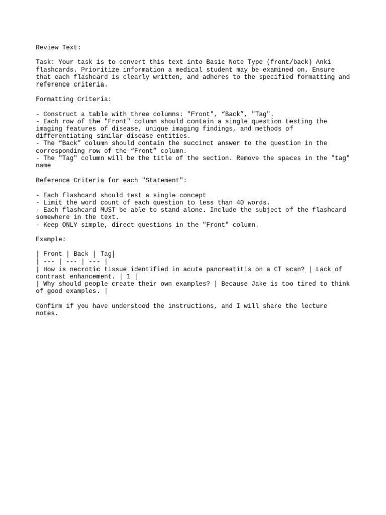 A-GPT Prompt 0- Framework | PDF