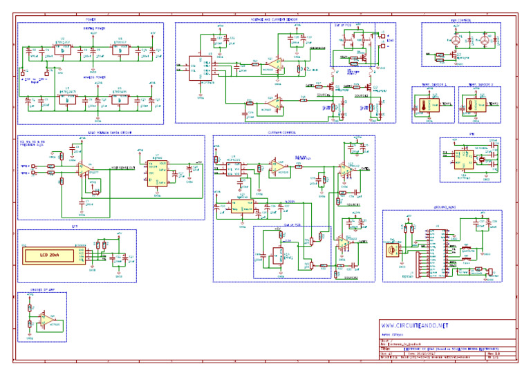Electronic DC Load Schematic | PDF | Electrical Engineering | Electricity