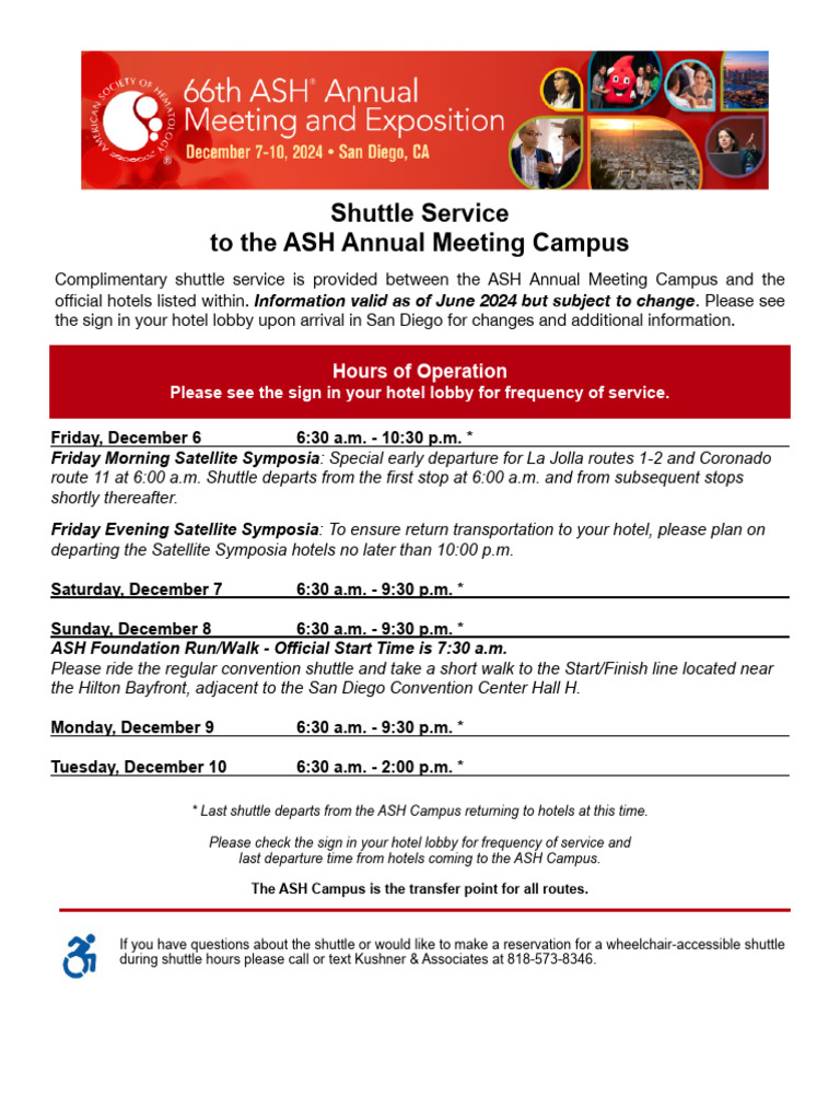 Online-Shuttle-Flyer-LR_ASH-2024 | PDF | Hotel | San Diego