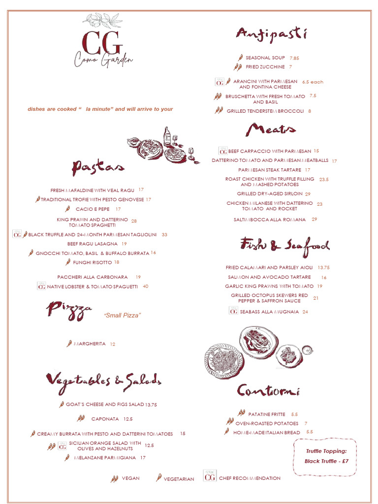 CG_Menu-01.10.24 | PDF | Pesto | Italian Cuisine