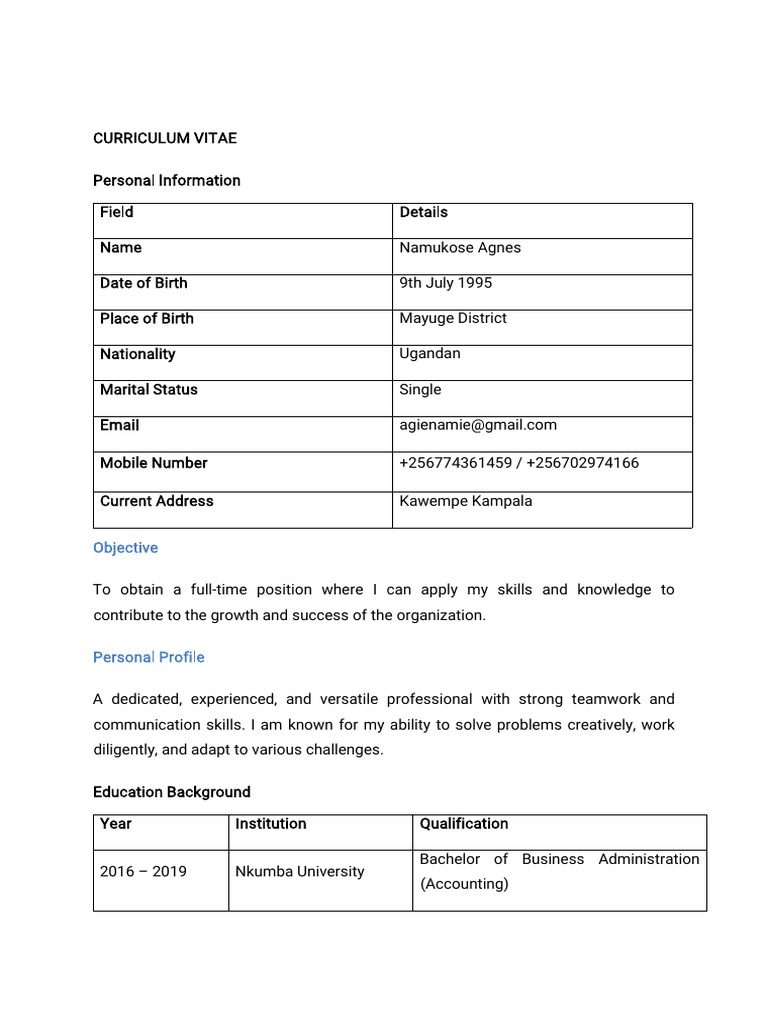 Agnes .CV | PDF | Loans | Slot Machine