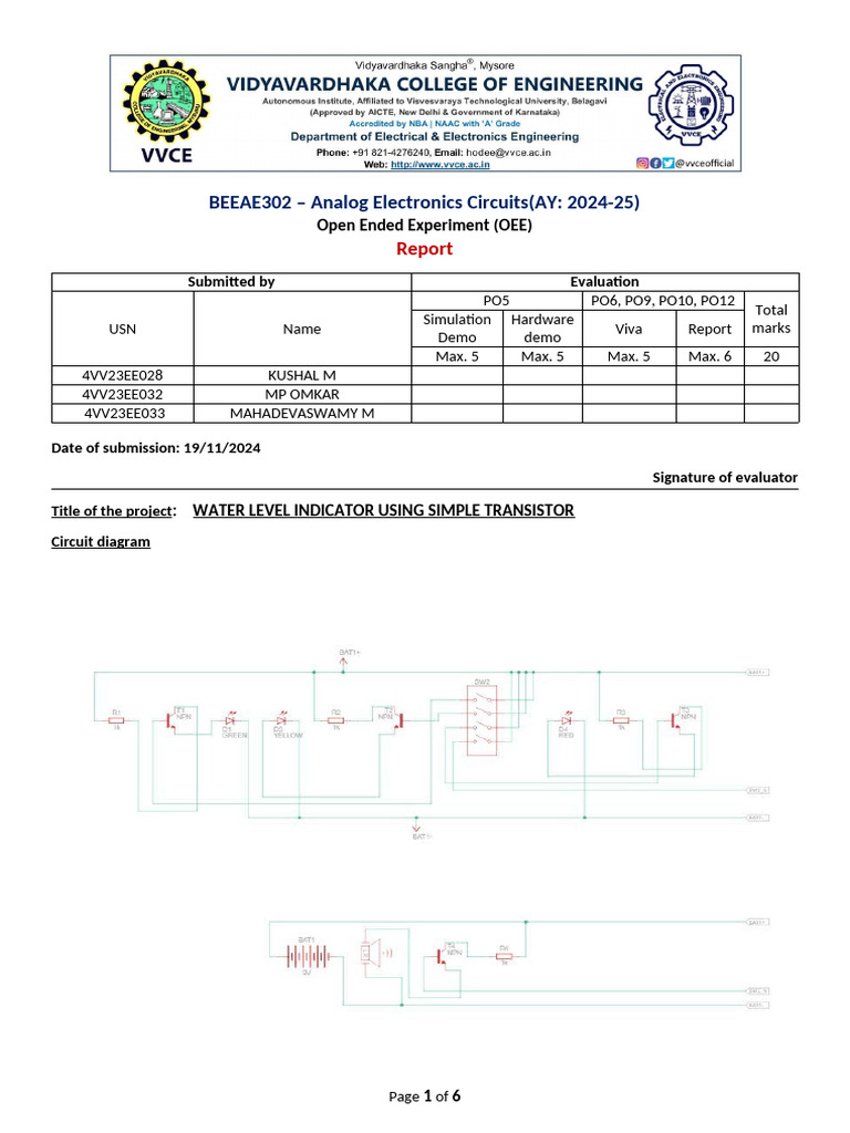 OEE OMKAR 1-2 | PDF | Electronic Circuits | Bipolar Junction Transistor