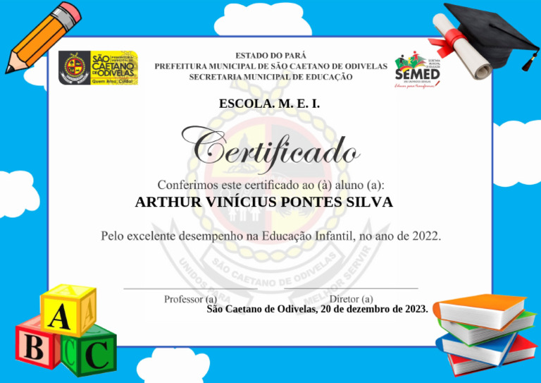 CERTIFICADO ABC | PDF
