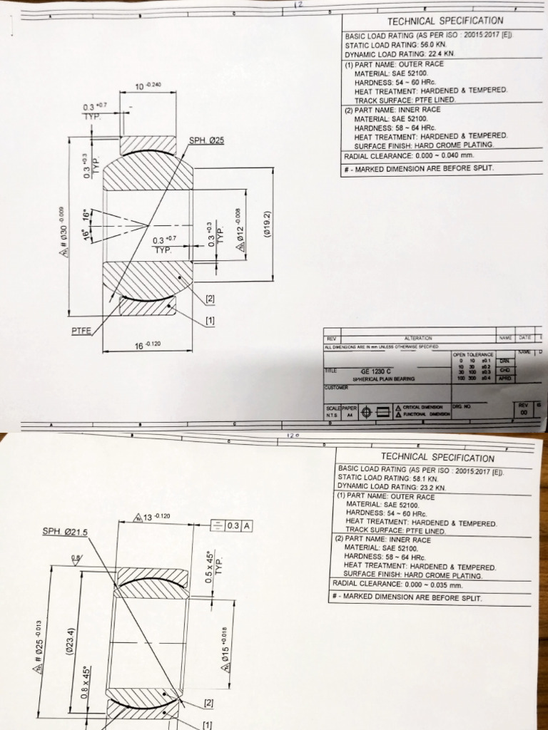 Technical Specifications GE series | PDF | Heat Treating | Mechanical ...