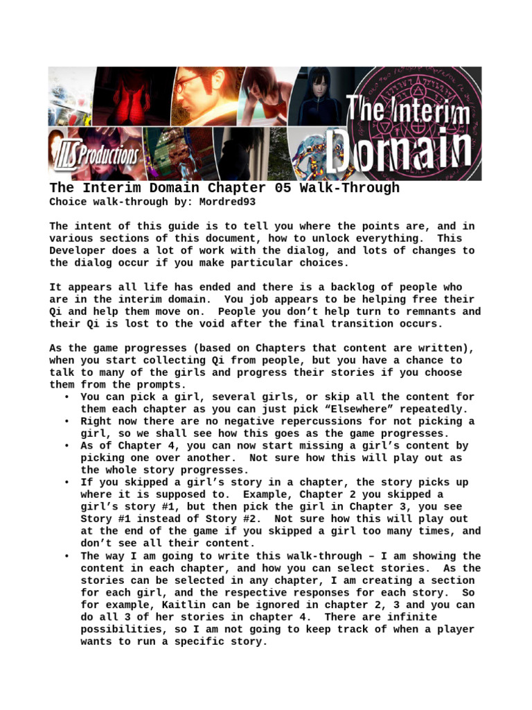 The Interim Domain Chapter 5 Guide | PDF | Augustus | Julius Caesar
