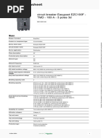 EasyPact EZC100N Circuit Breaker Specs | PDF | Alternating Current ...