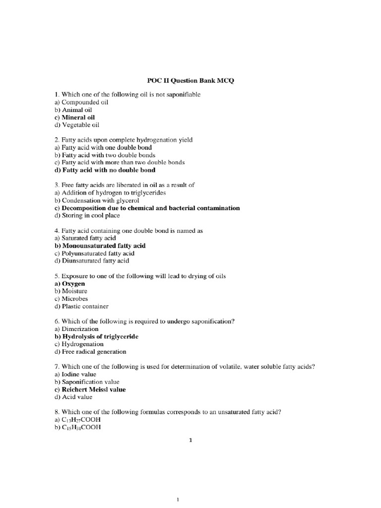 POC II Question Bank | PDF