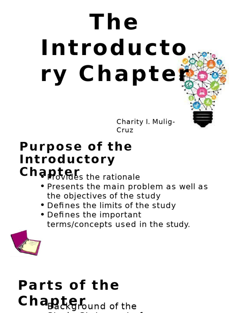 Writing an Effective Introductory Chapter | PDF | Hypothesis | Question