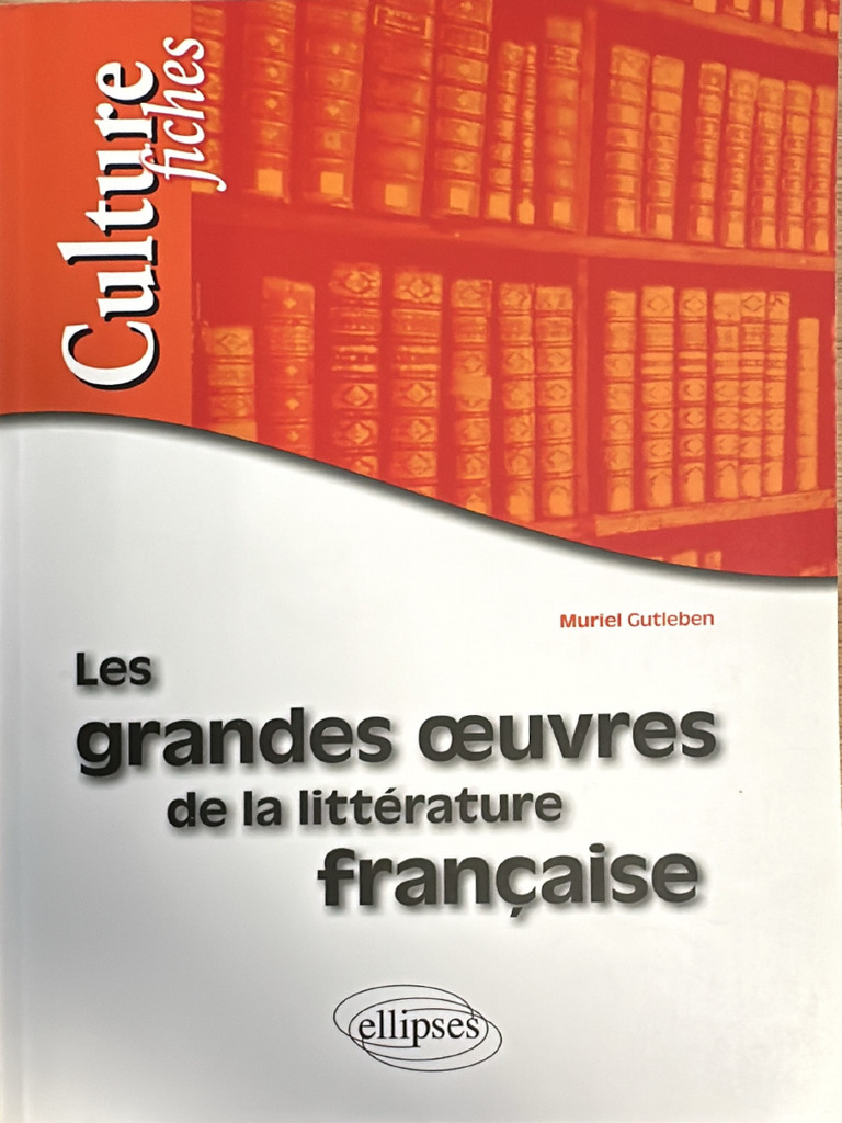 les grandes œuvres de la littérature française | PDF