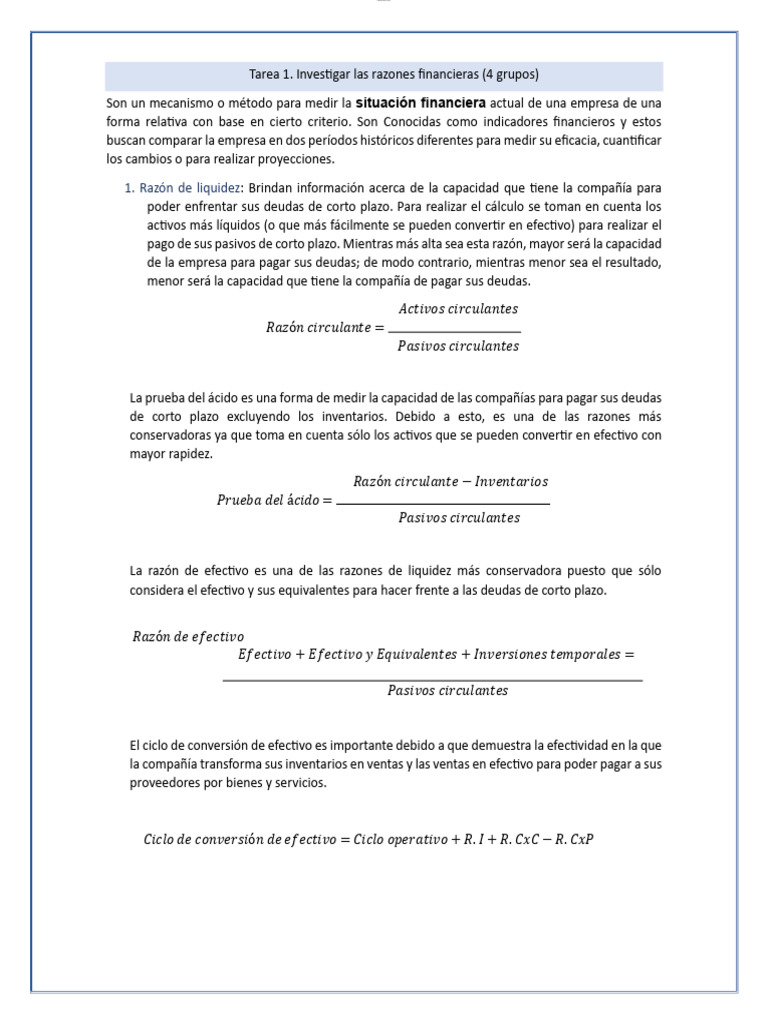 Tareas Segundo Parcial | PDF | Business | Deuda