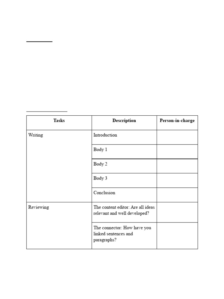Collaborative Essay Assignment Guide | PDF | Essays | Argument