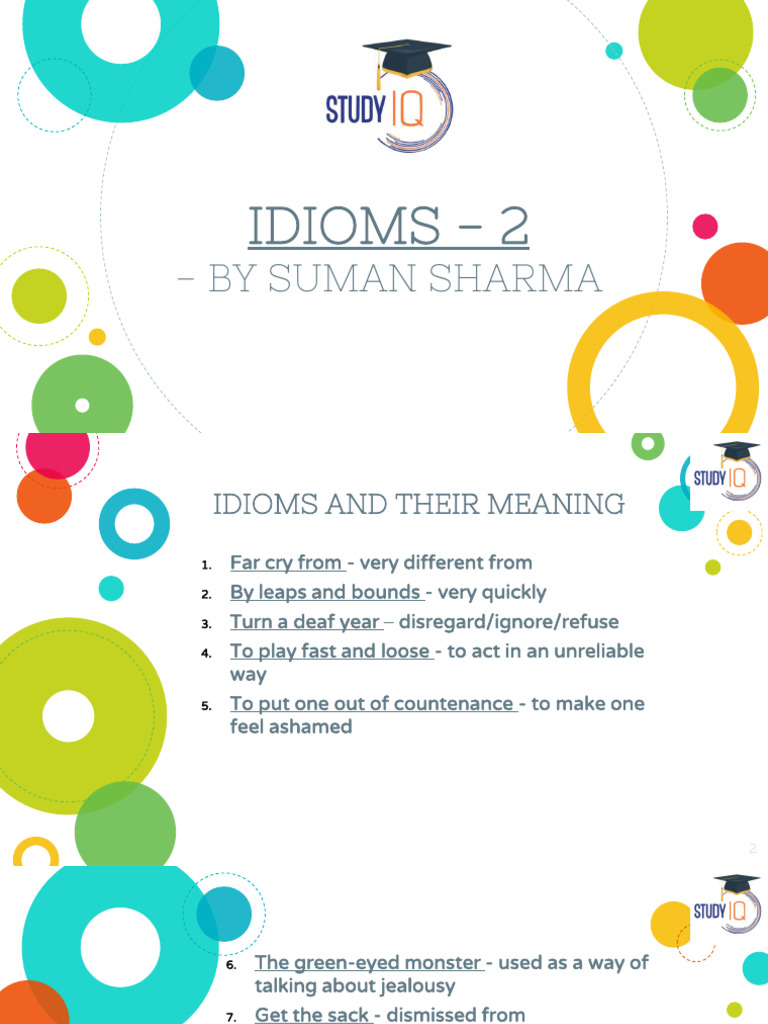 Idioms - 2 | PDF