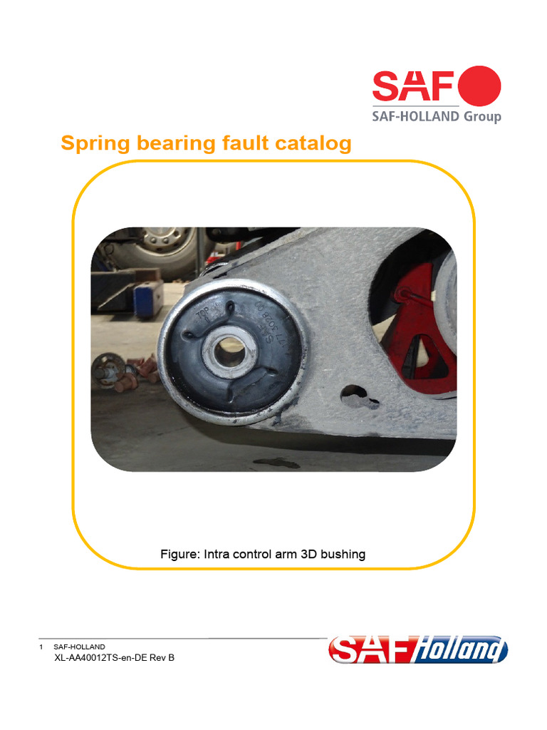 Fault Catalog Spring Bearing - en Revb | PDF | Screw | Wear