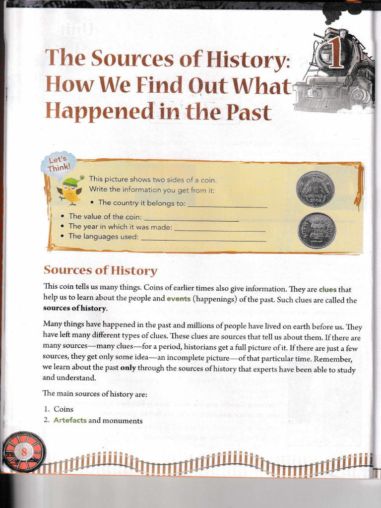 Chapter 1 Sources of history | PDF