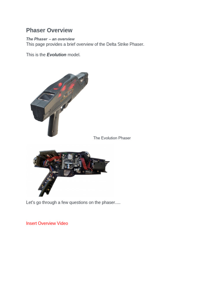 OLwgvPRzQZqn45bm7TdP - Evolution Phaser Tech Overview | PDF | Wi Fi | Electrical Connector