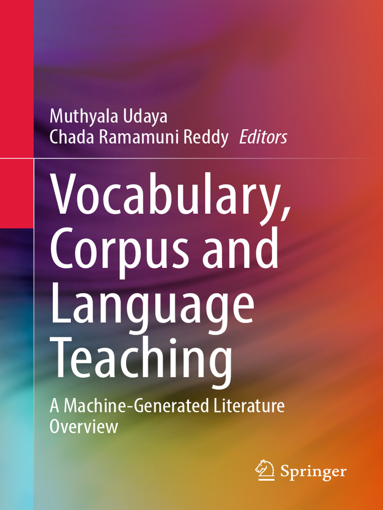 Vocabulary, Corpus and Language Teaching | PDF | Self Efficacy | Vocabulary
