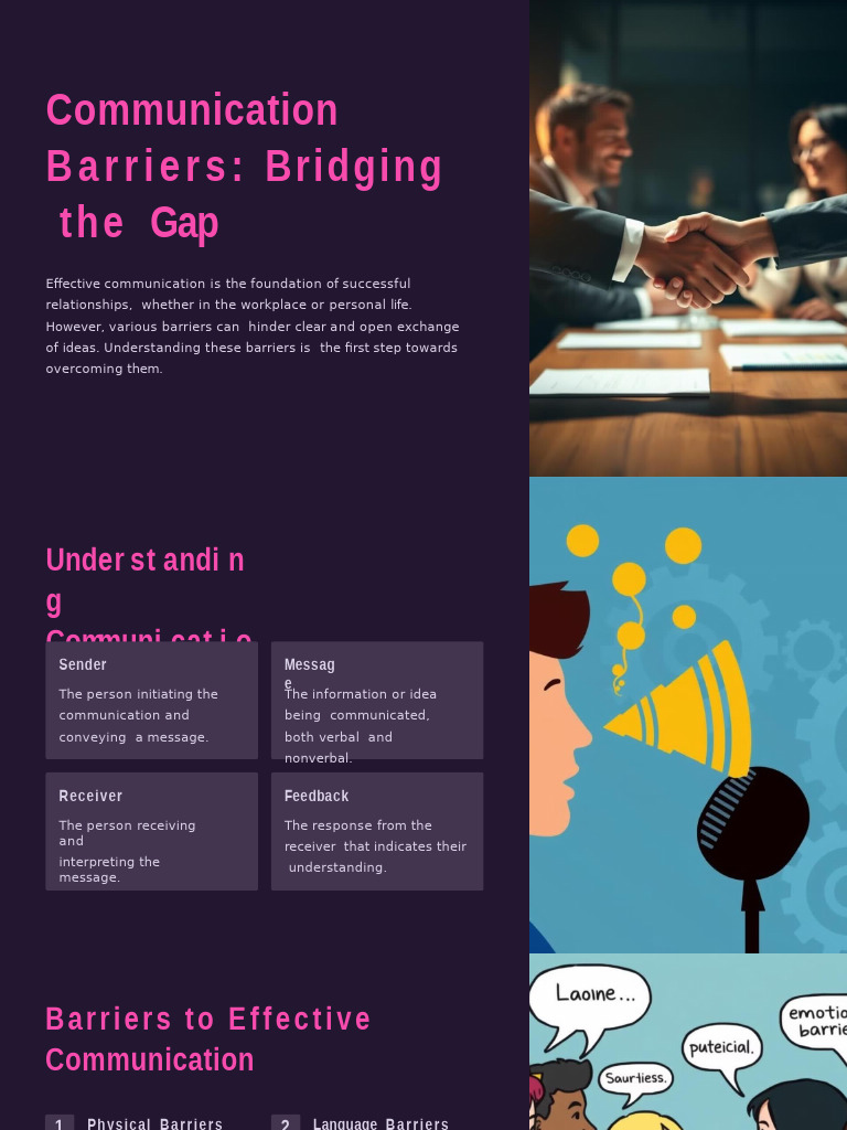Communication Berriers | PDF | Communication | Nonverbal Communication