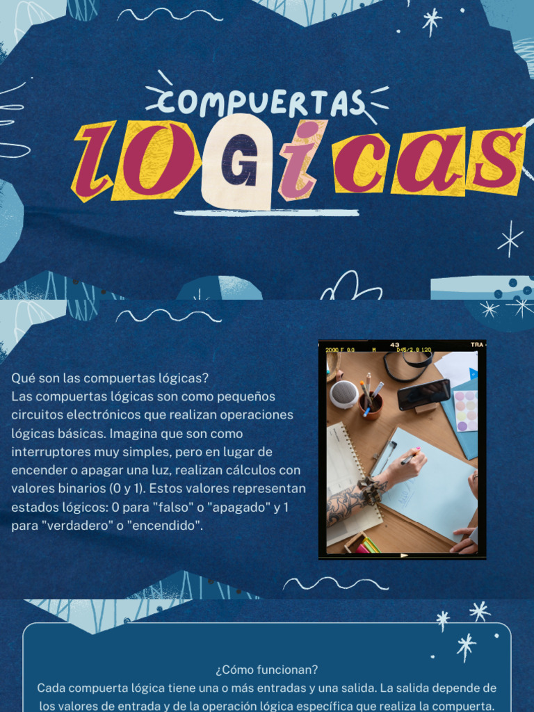 Compuertas Lógicas: Tipos y Funciones | PDF