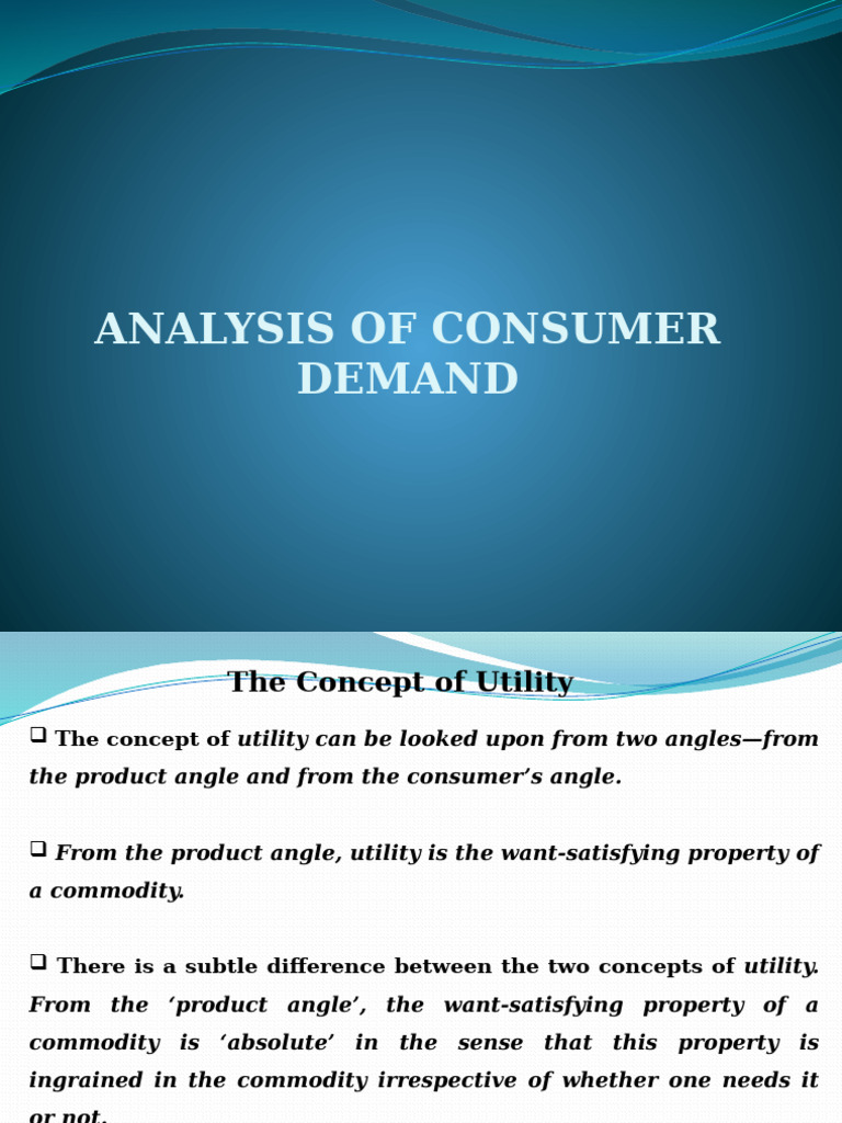Utility_new | PDF | Utility | Microeconomics