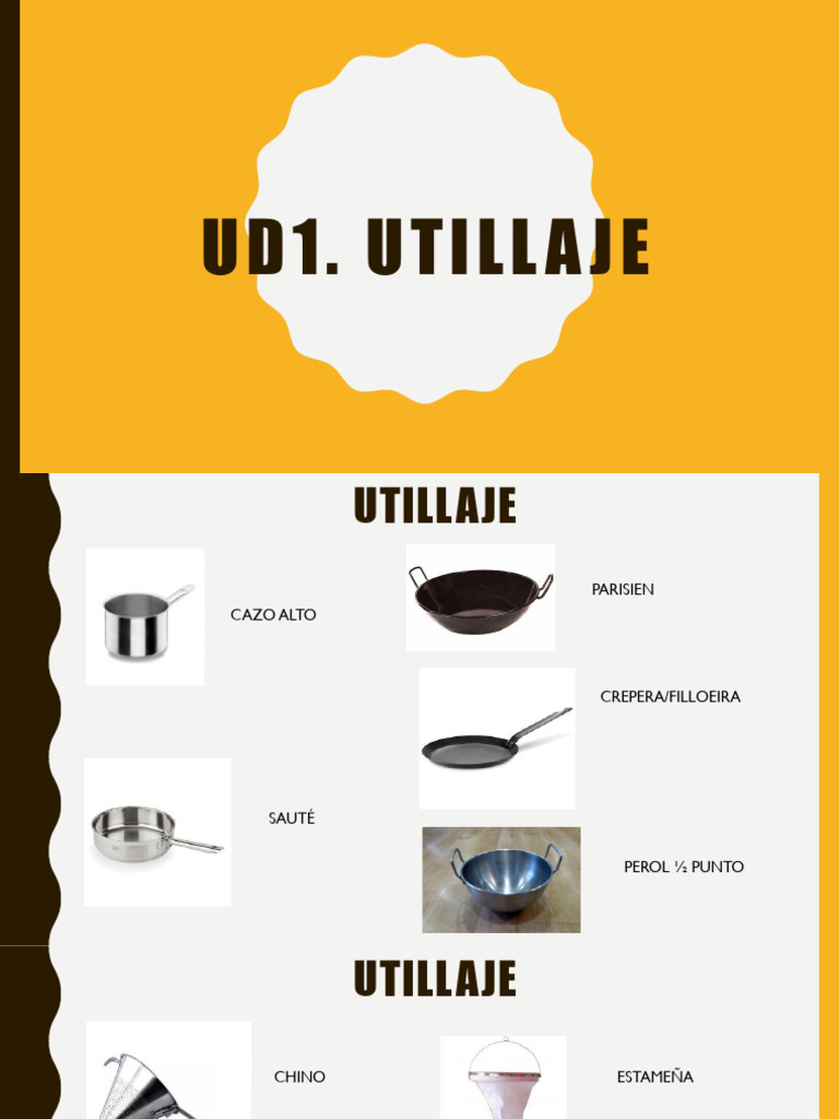 UD1 UTILLAJE | PDF