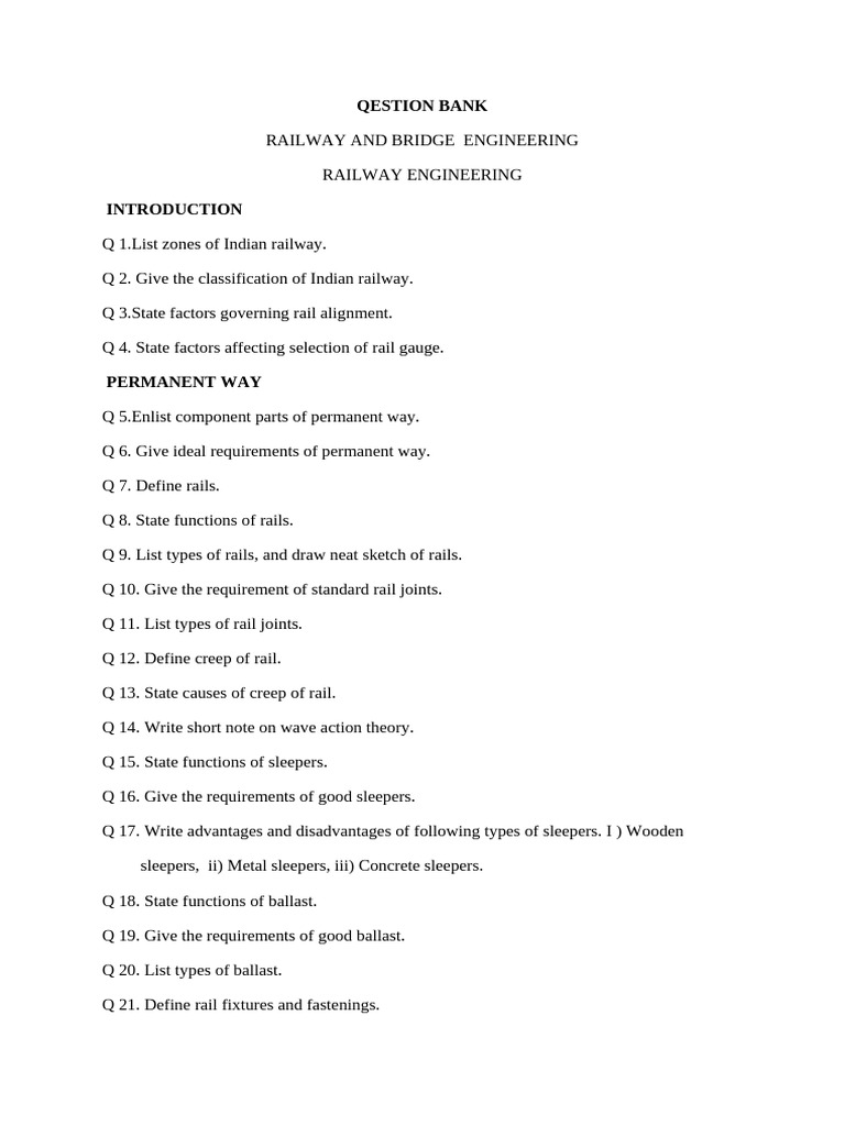 Question Bank RBE Unit I To IV | PDF