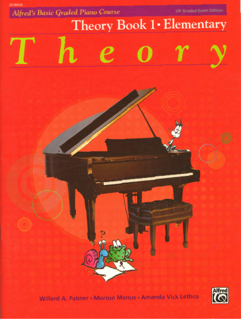 Alfreds Basic Graded Piano Course Theory Book 1 - Elementary | PDF