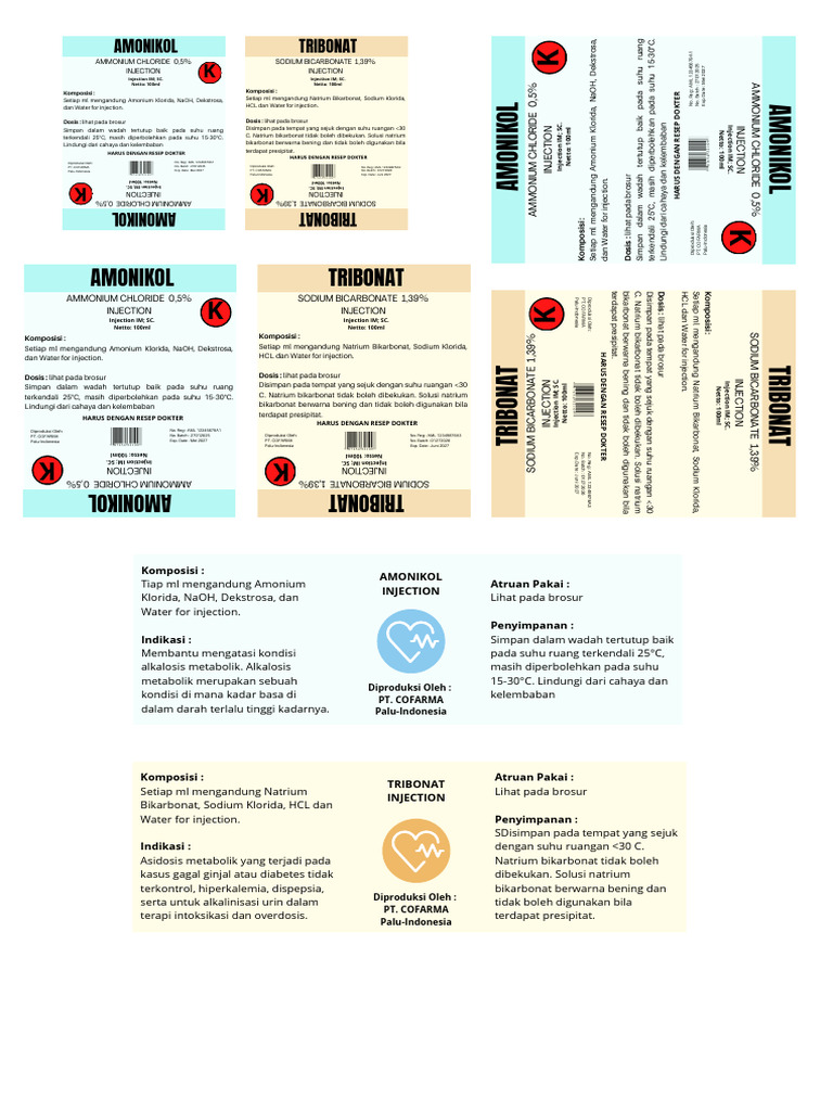 Kemasan Injeksi Volume Besar, 2 Formula | PDF