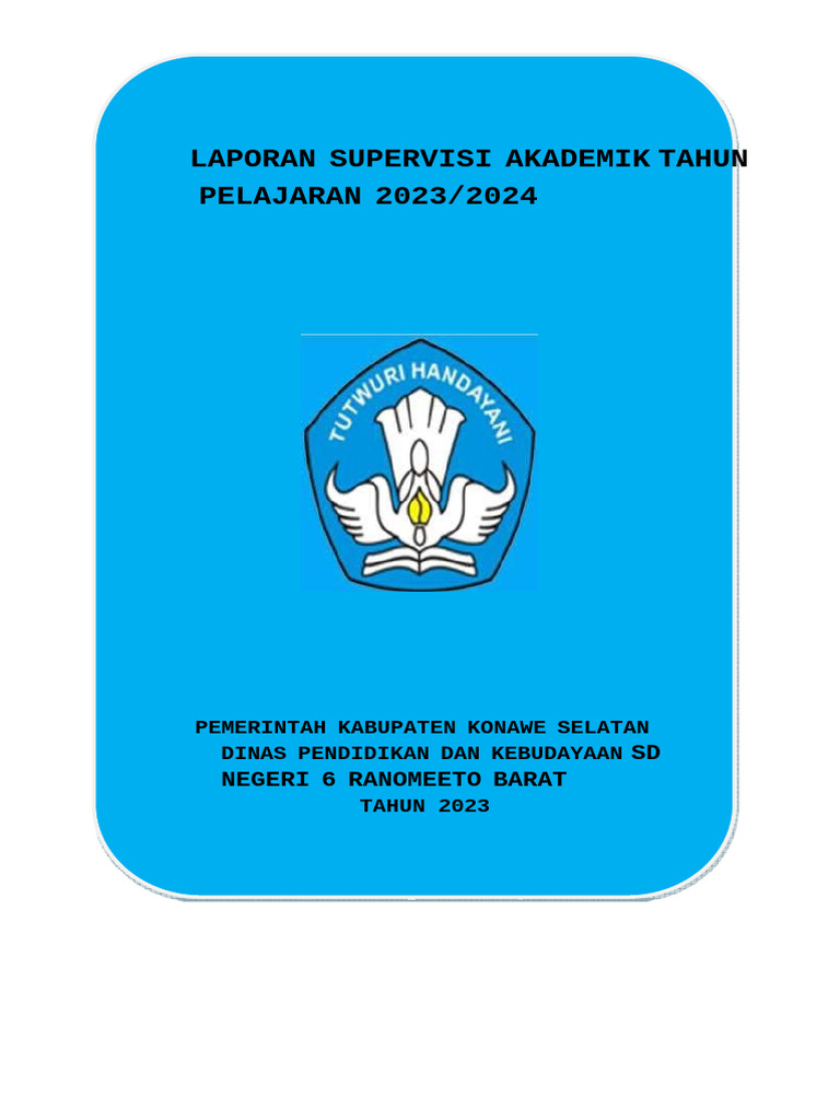 Laporan Pelaksanaan Dan Hasil Supervisi Guru | PDF