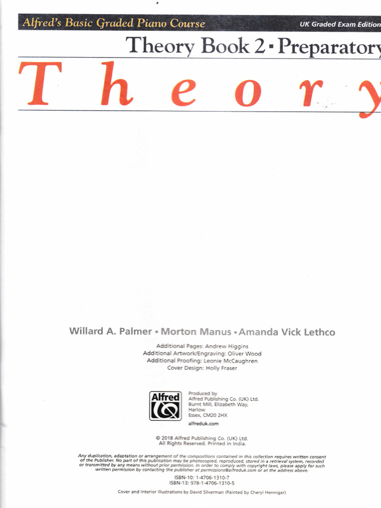 Alfred's Theory Book 2 - Preparatory - 20220916 - 0001 | PDF | Elements ...
