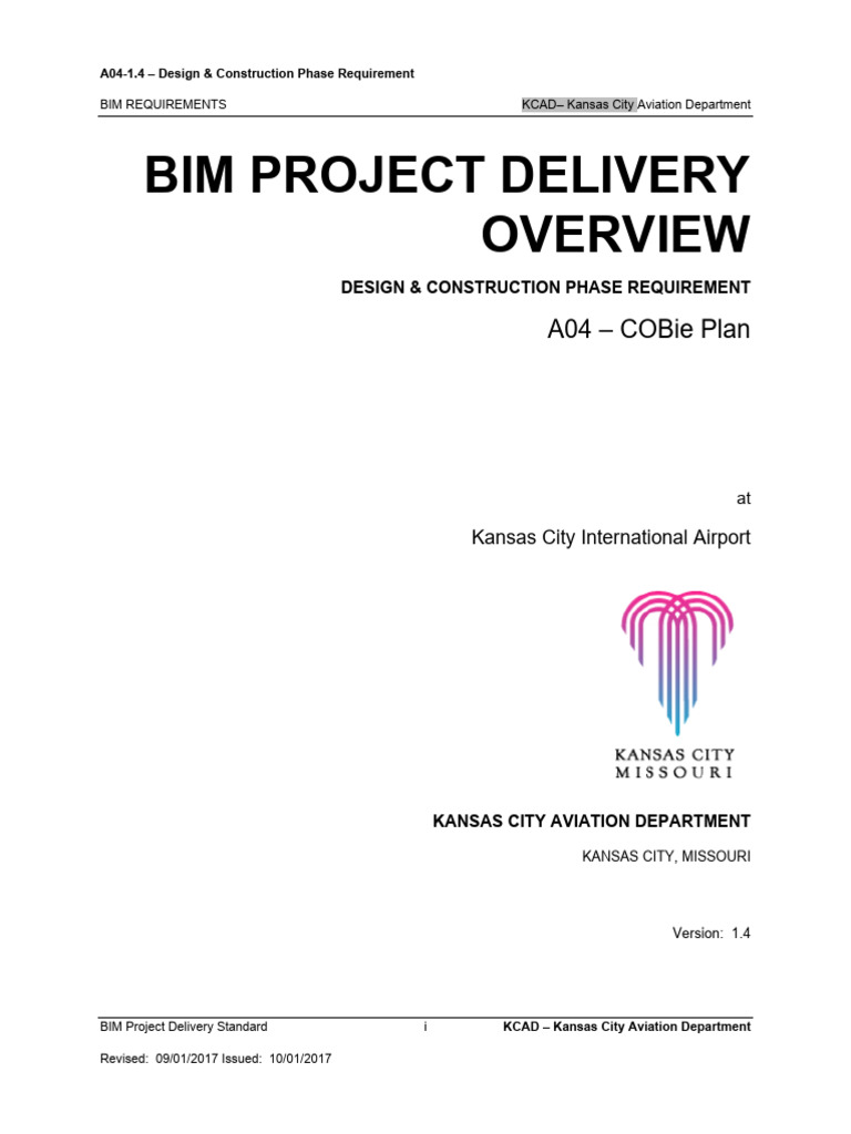 A04 Kcad Bim Plan - Cobie Plan | PDF | Building Information Modeling | Autodesk Revit