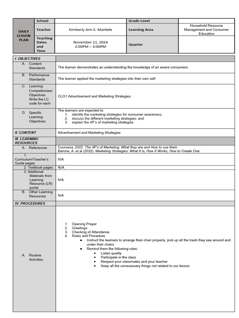 Dlp Marketing Strategy | PDF | Marketing | Marketing Strategy