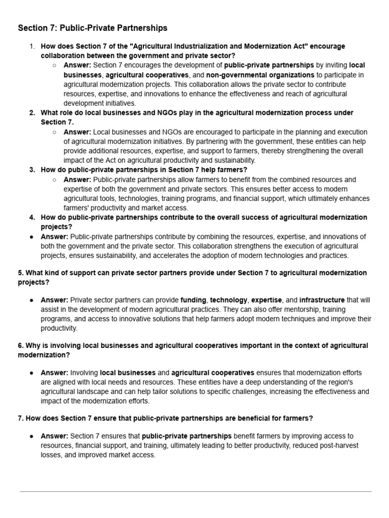 Possible Question | PDF | Public–Private Partnership | Evaluation