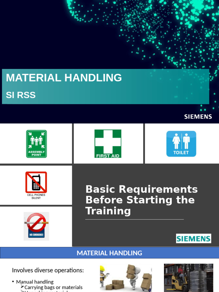 Material handling | PDF | Forklift | Dangerous Goods